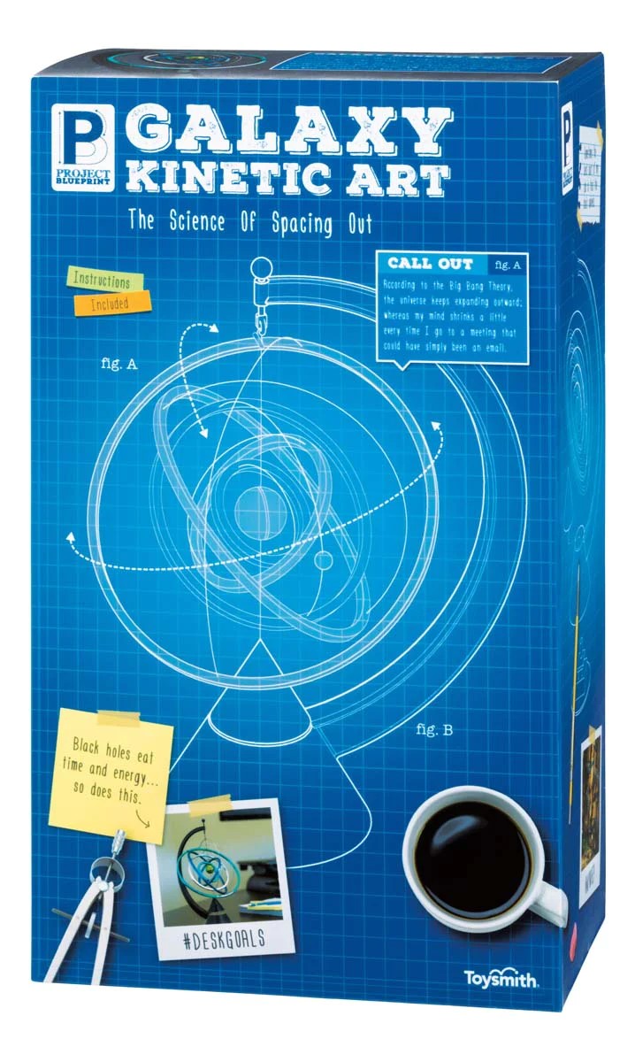 Galaxy Kinetic Art Science Kit by Toy Smith – P. Cottontail & Co.