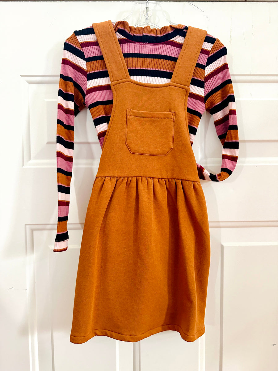 Glazed Ginger Jumper + Striped Long Sleeve Set by MinyMo – P ...