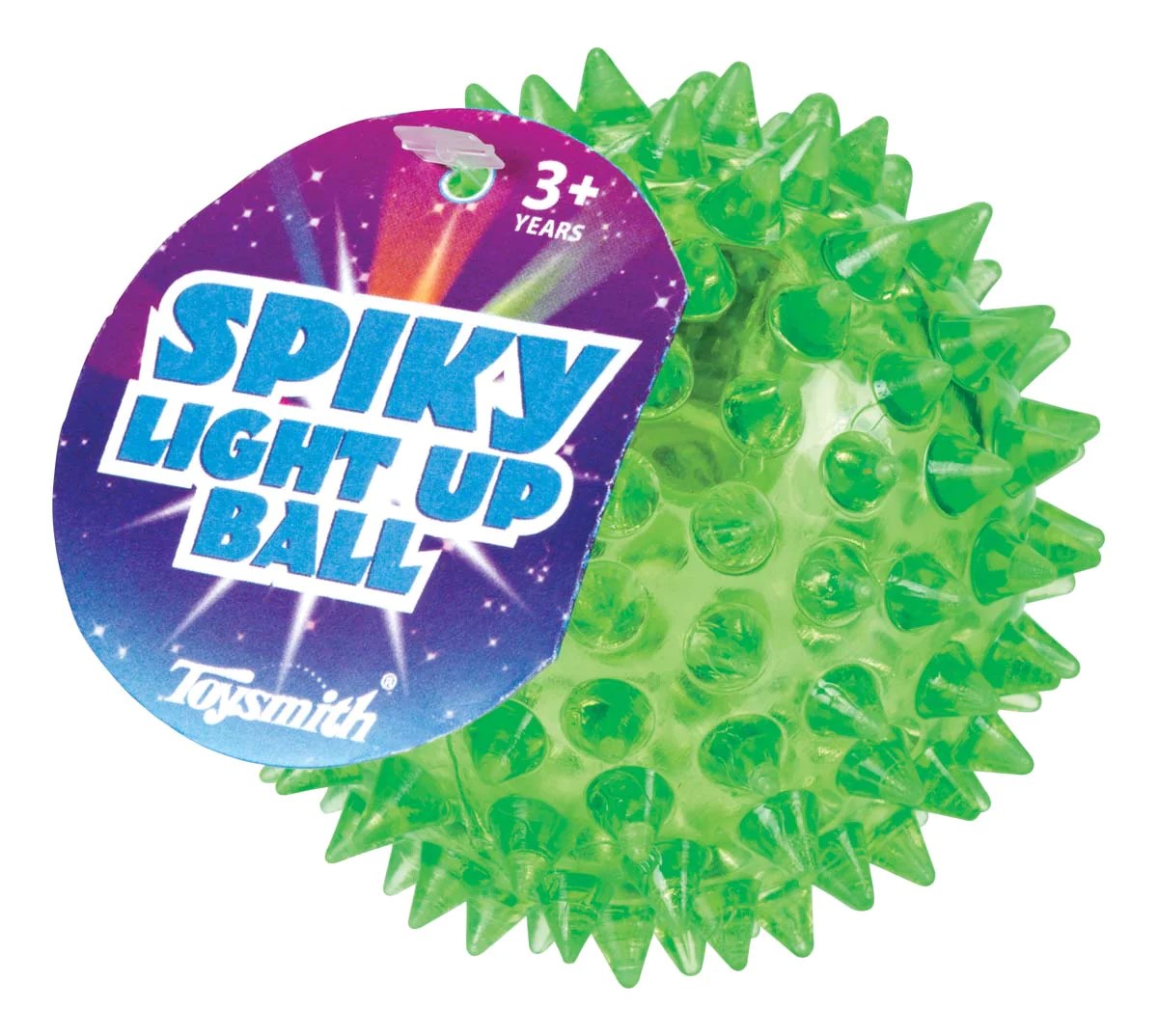Flashing Blue Spikey Ball by Toy Smith – P. Cottontail & Co.