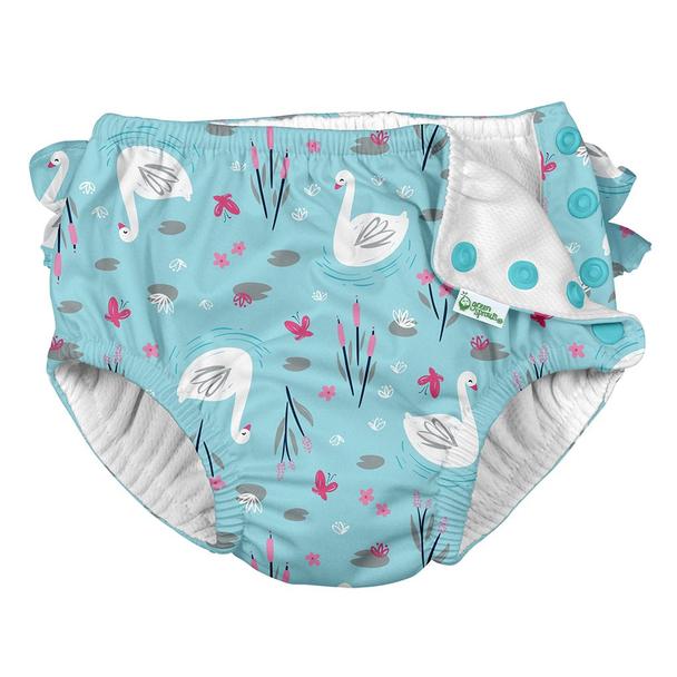 Ruffle Snap Reusable Swim Diaper by Green Sprouts – P. Cottontail & Co.