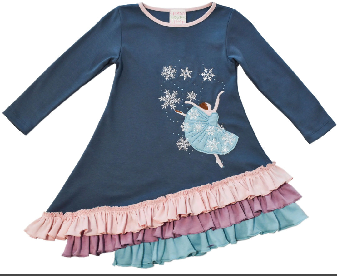 Snow Fairy Dress by Lemon Loves Lime – P. Cottontail & Co.